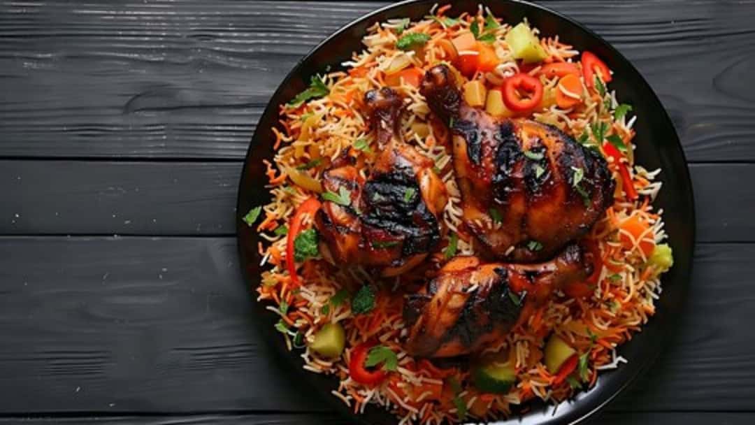 Chicken Mandi Food | Juicy Mandi Rice Biryani Recipe